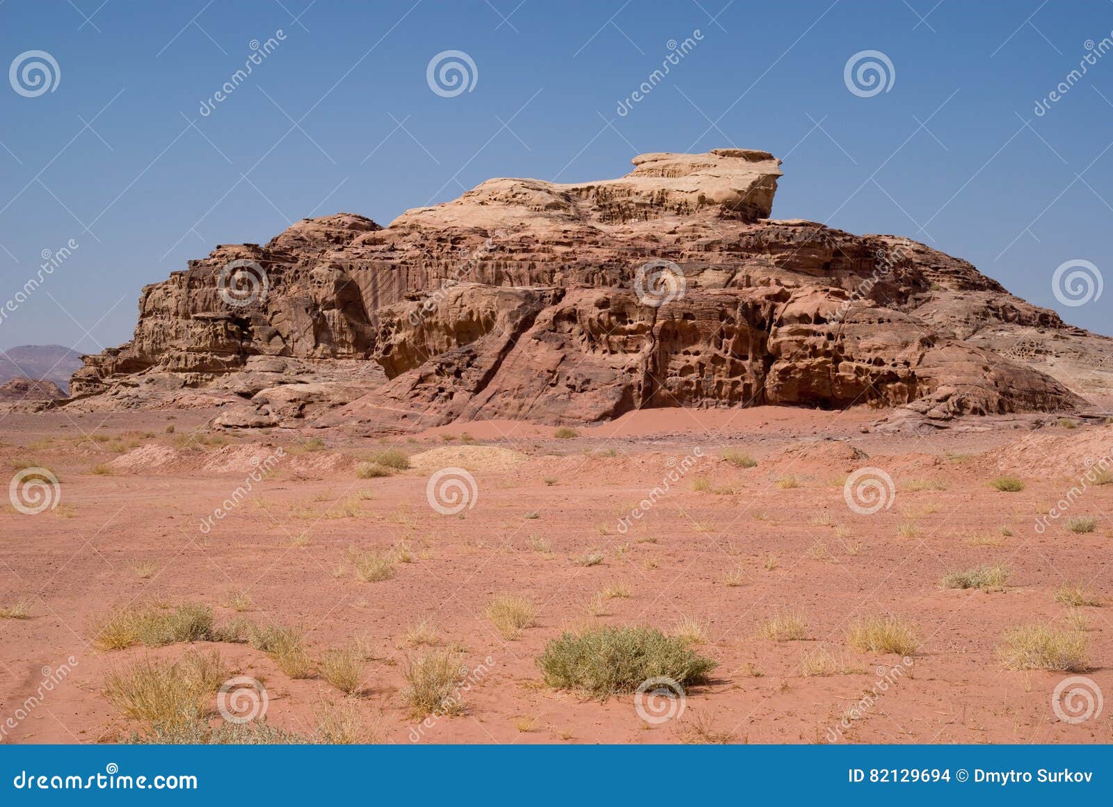 Wadi Rum, Jordan. Rock Formations Stock Photo - Image of formation ...