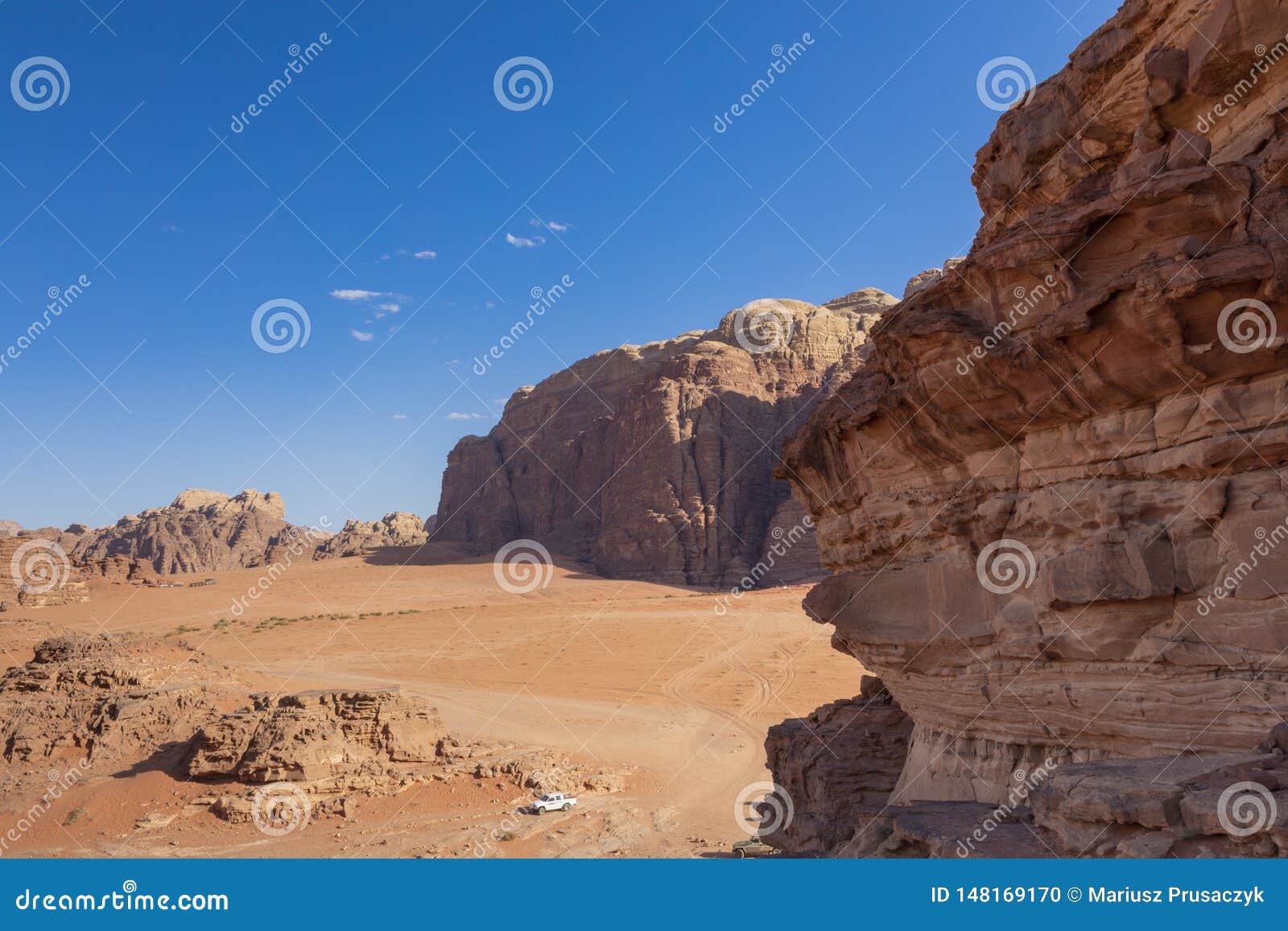 Wadi Rum Red Desert, Jordan, Middle East Stock Photo - Image of arabia ...