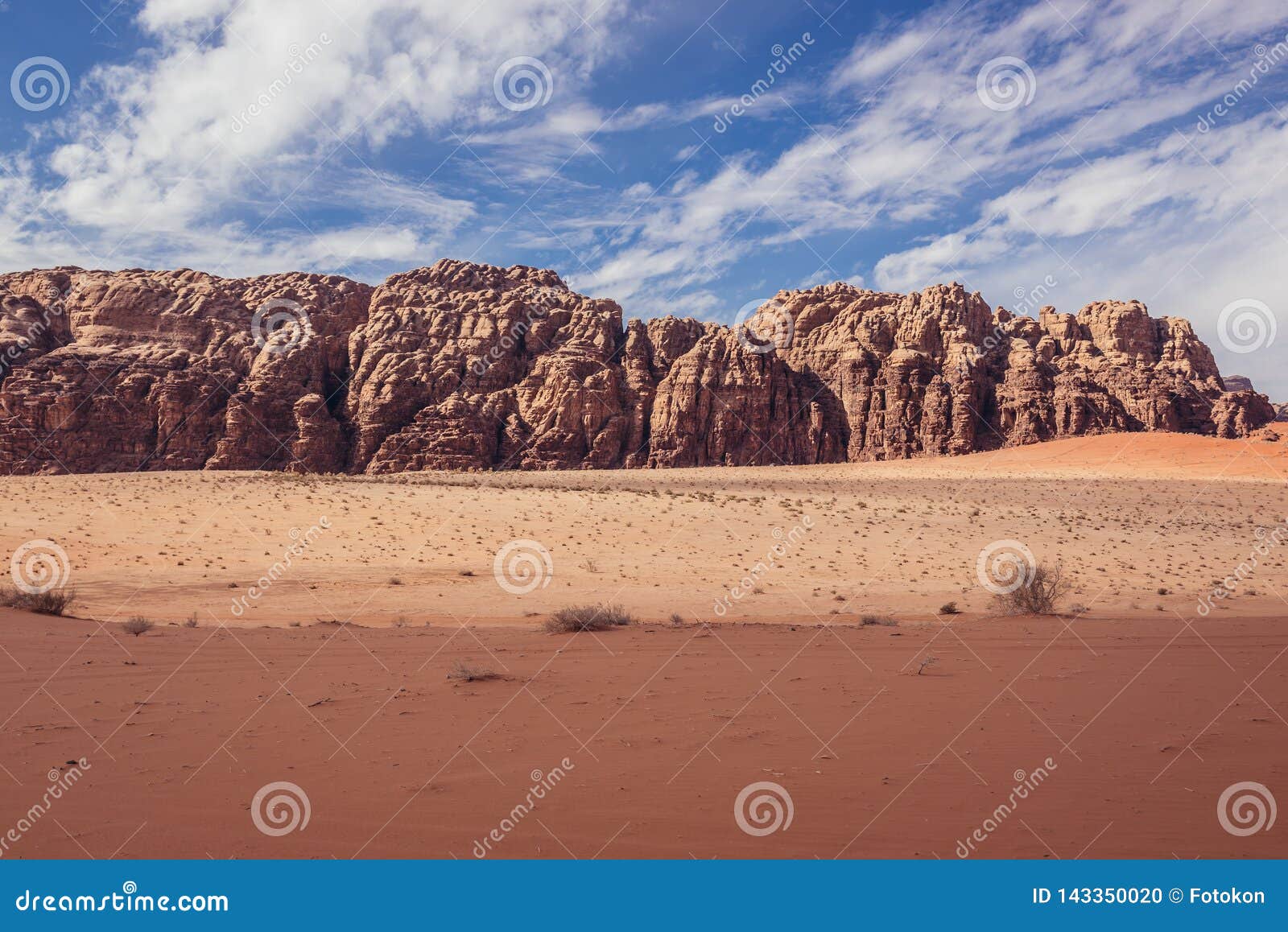 Wadi Rum valley stock photo. Image of roman, landmark - 143350020