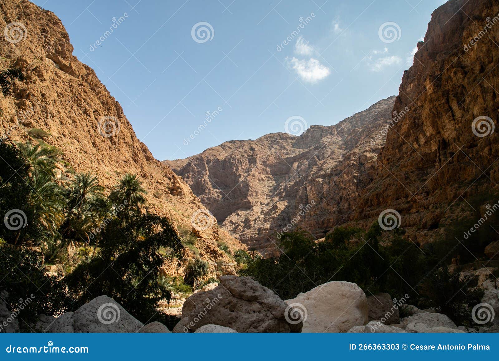 Wadi Shaab, nature of Oman stock image. Image of water - 266363303