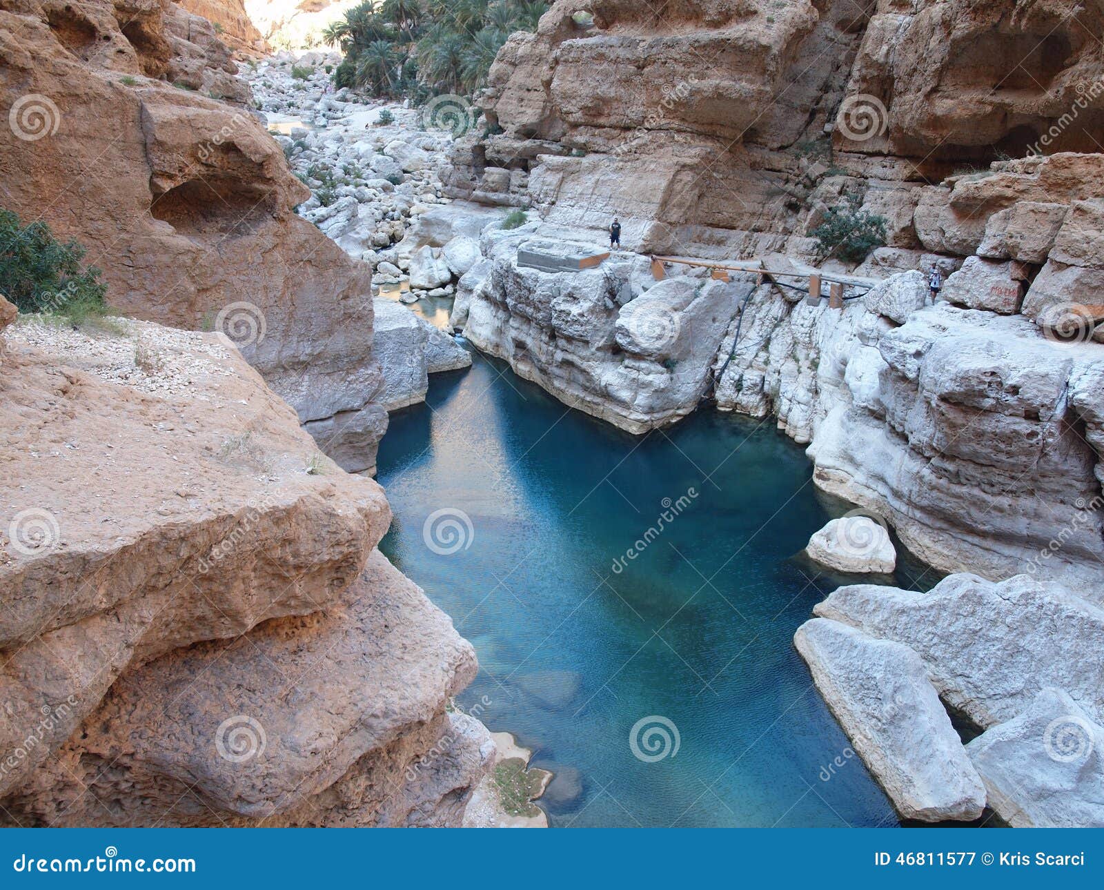Wadi Shab, Oman stock image. Image of watercourse, outcrop - 46811577