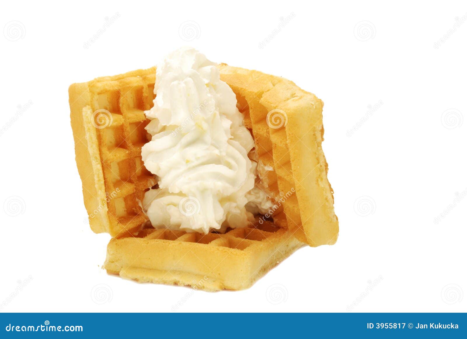 Wafel stock afbeelding. Image of onscherp, room, bereid - 3955817