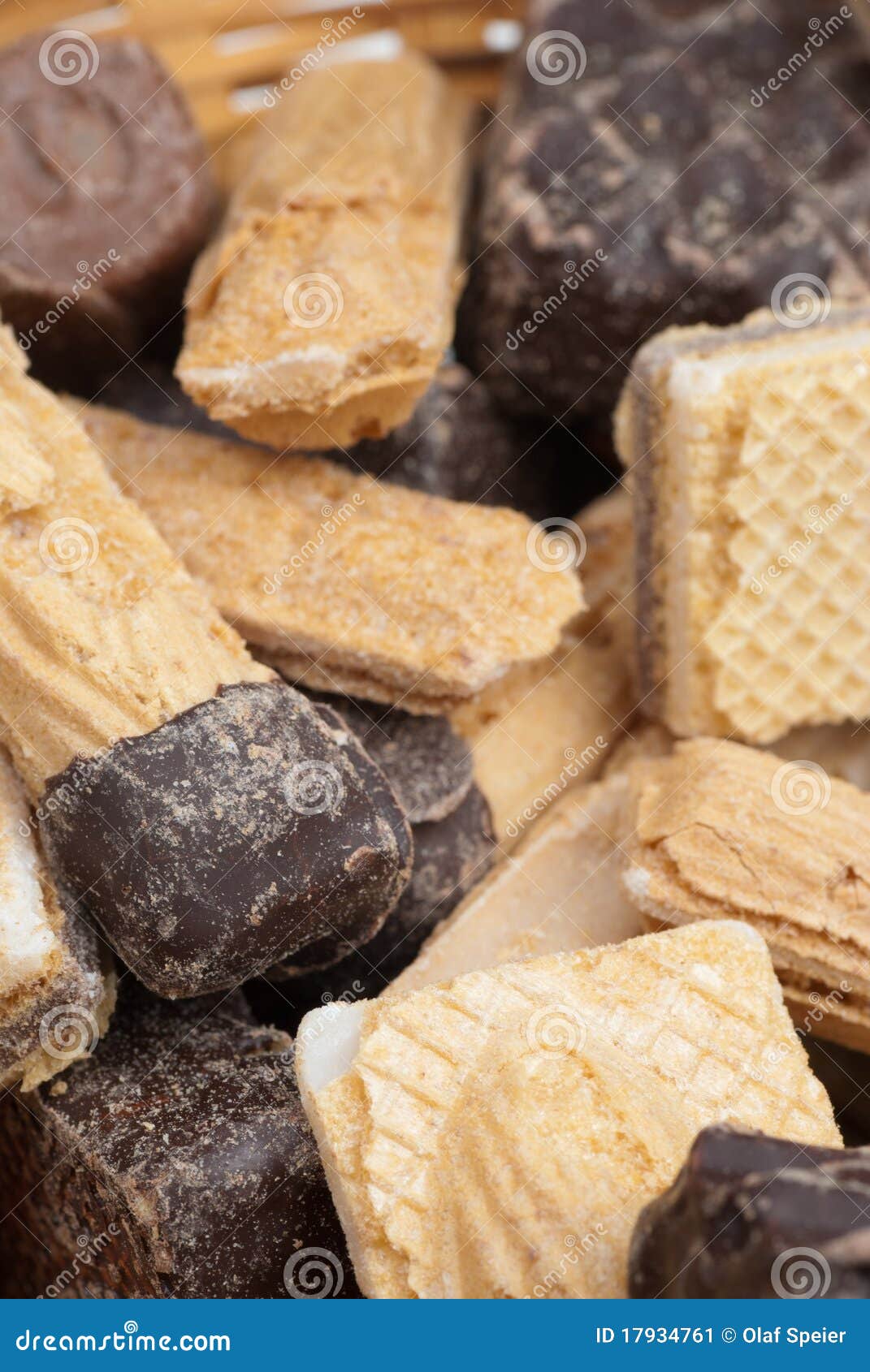 Wafer candy stock image. Image of cracker, waffle, snack - 17934761