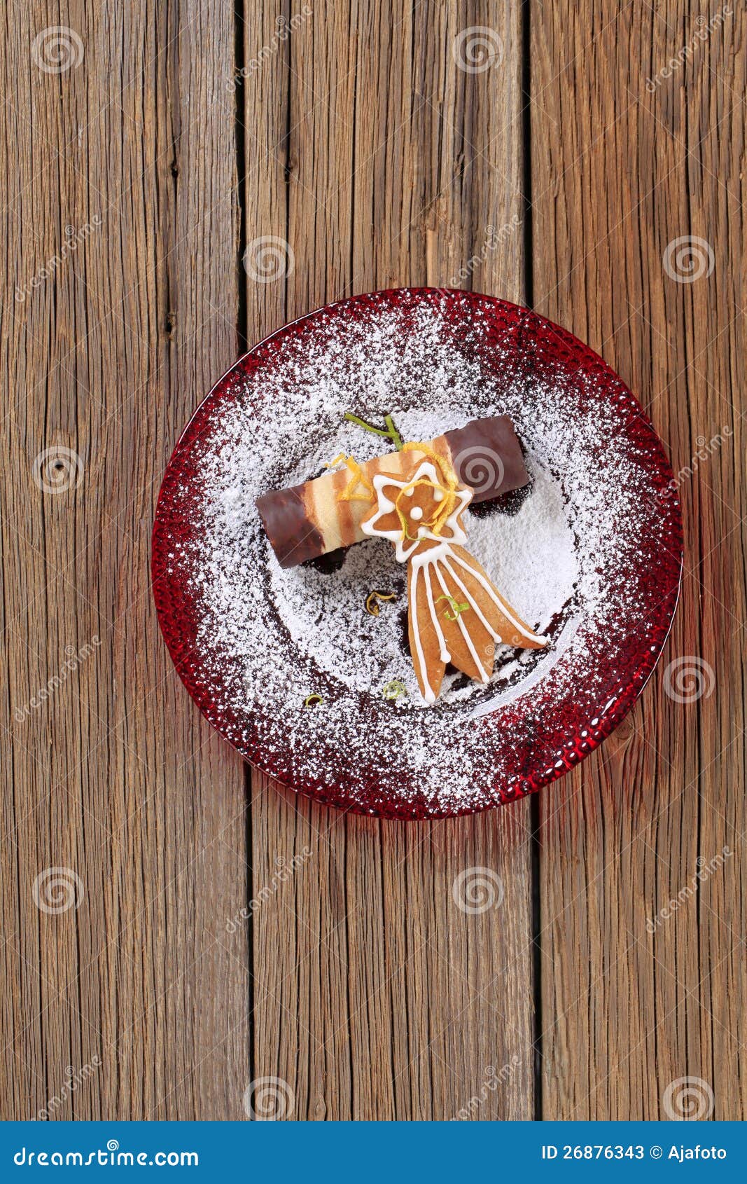 Wafer Cookie and Gingerbread Comet Stock Image - Image of cookies ...