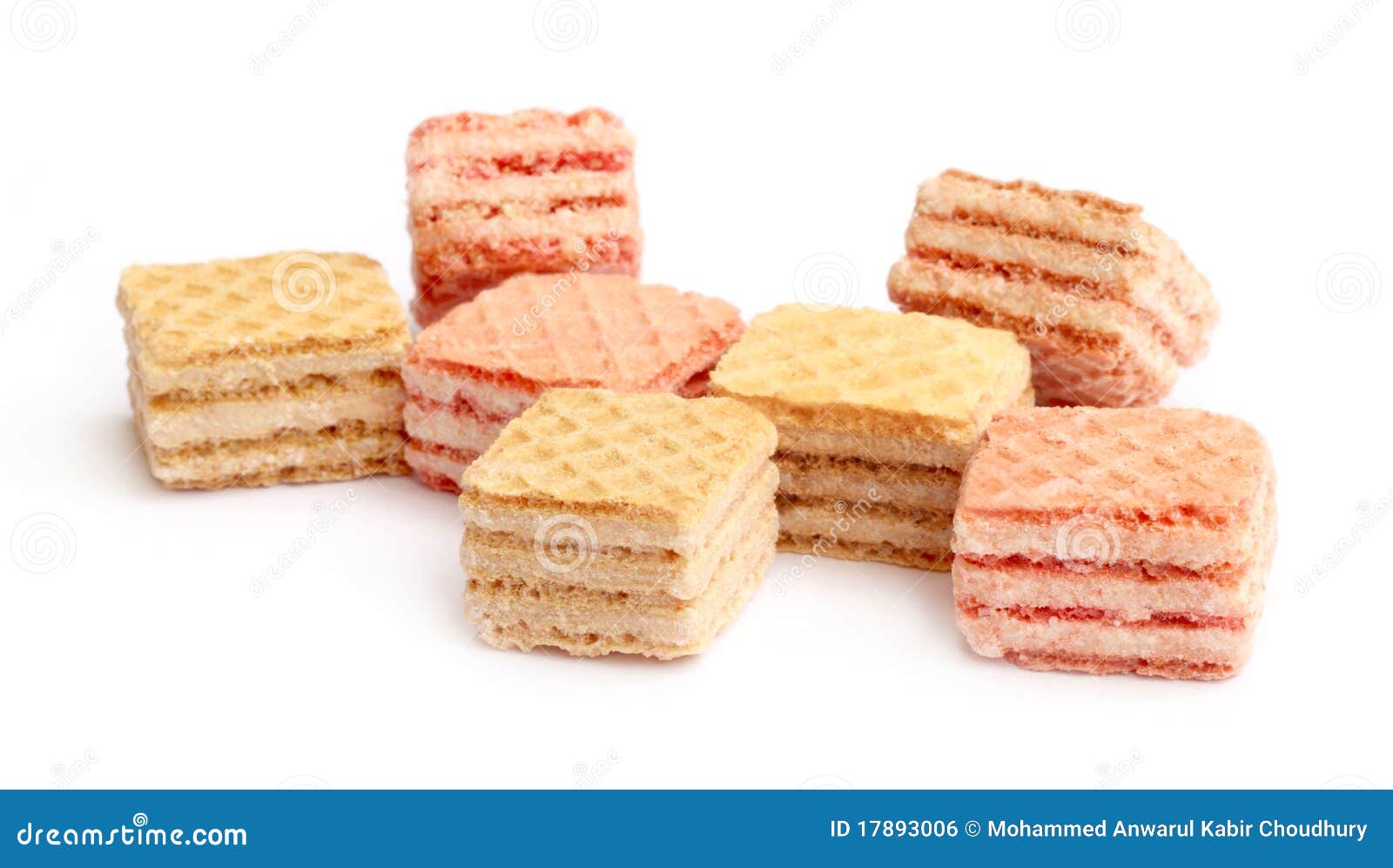 Wafer cubes stock photo. Image of brick, cake, stack - 17893006