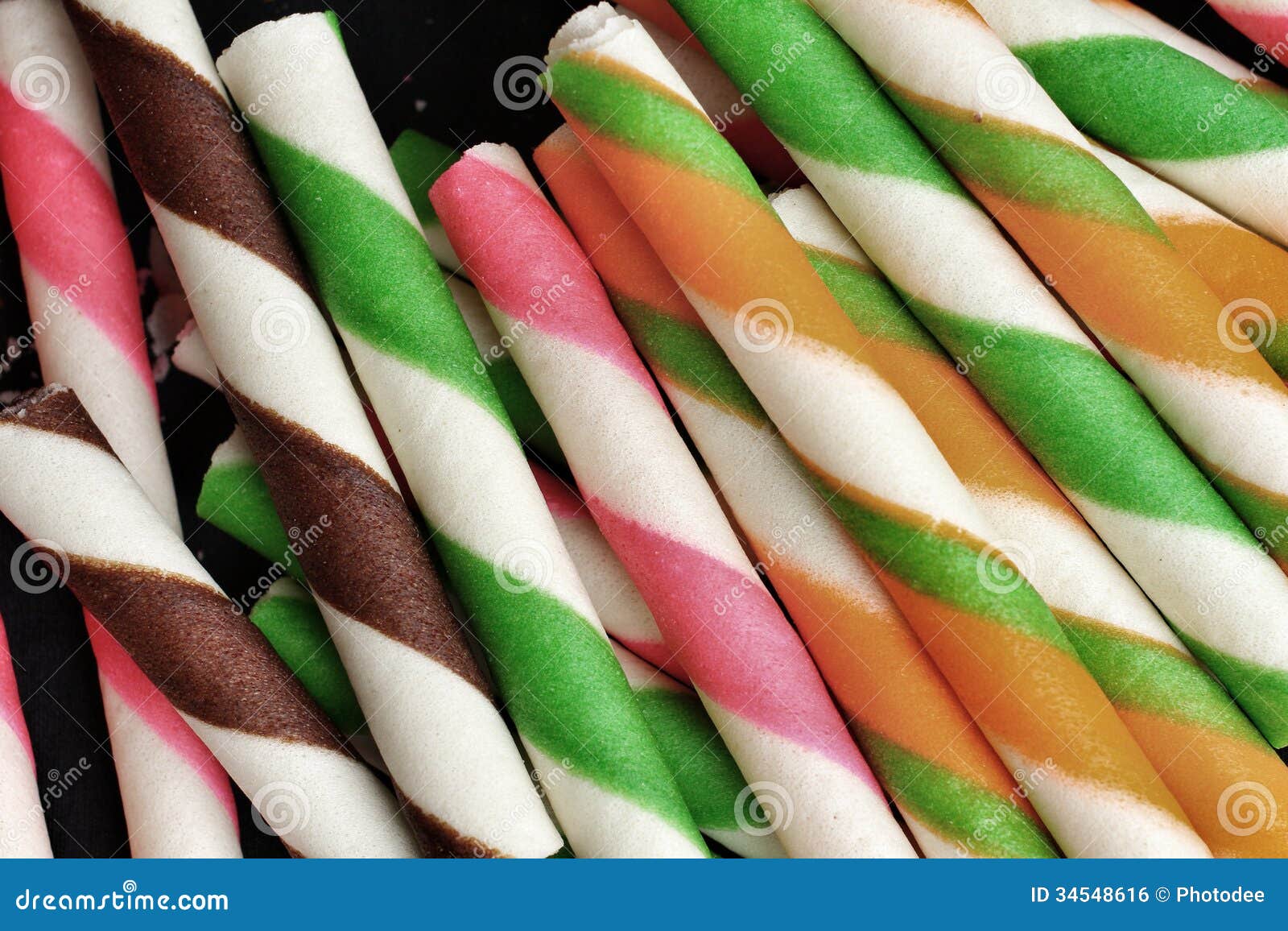 Wafer Roll Royalty-Free Stock Image | CartoonDealer.com #34548616