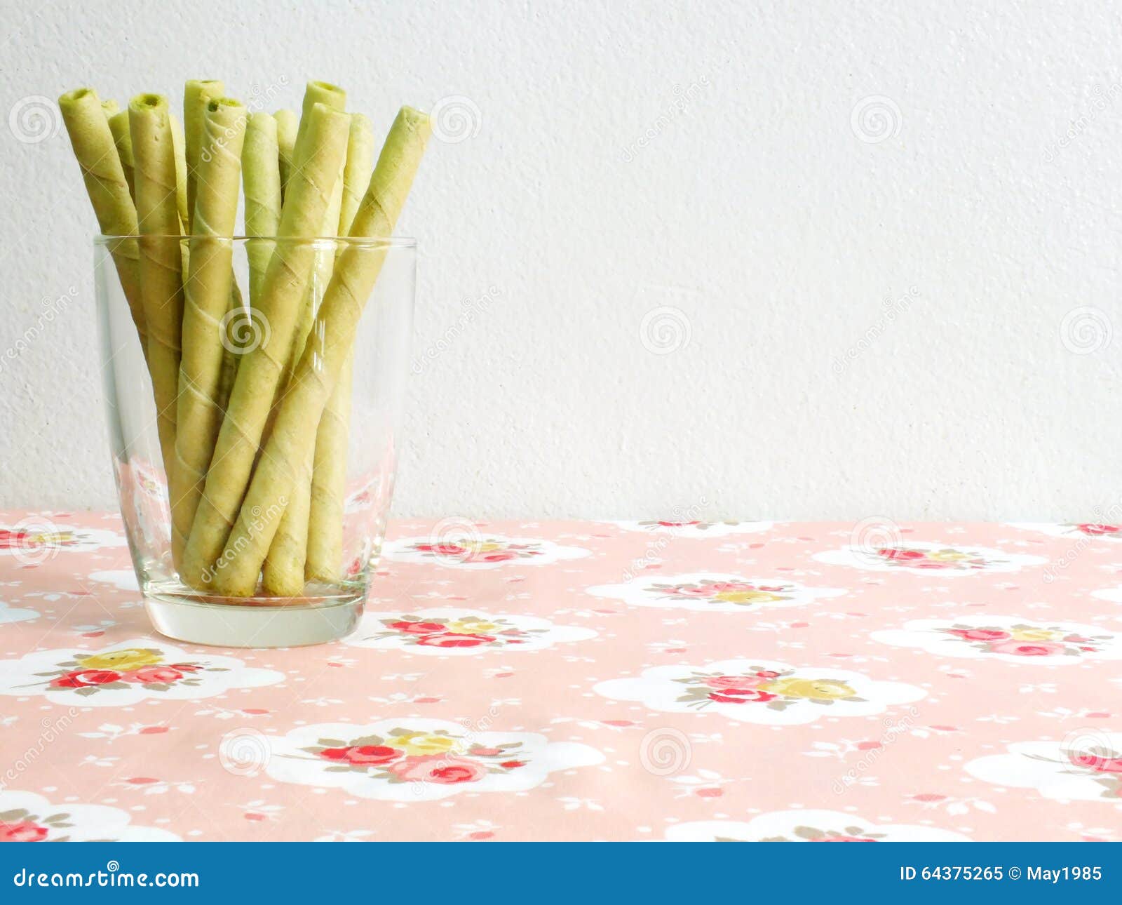 Wafer Roll Sticks Cream Rolls Stock Image - Image of brown, horizontal ...