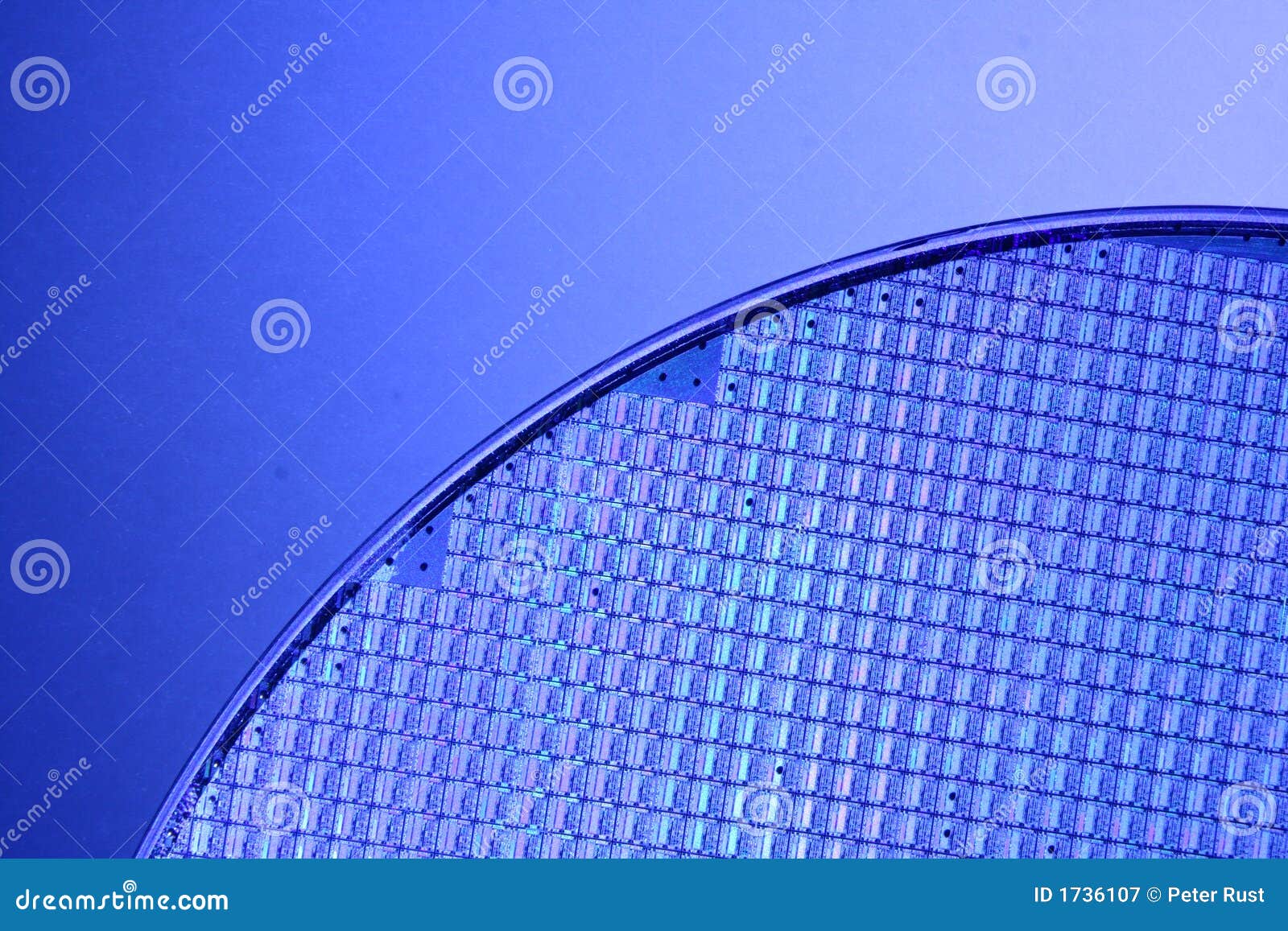 Wafer Section 2 stock image. Image of product, silicon - 1736107