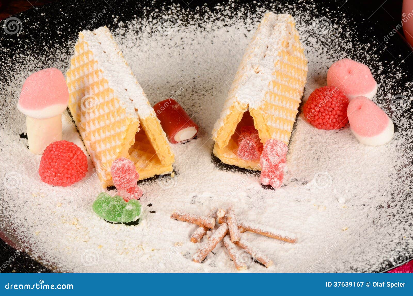 Wafer snack stock image. Image of winter, infantile, candy - 37639167