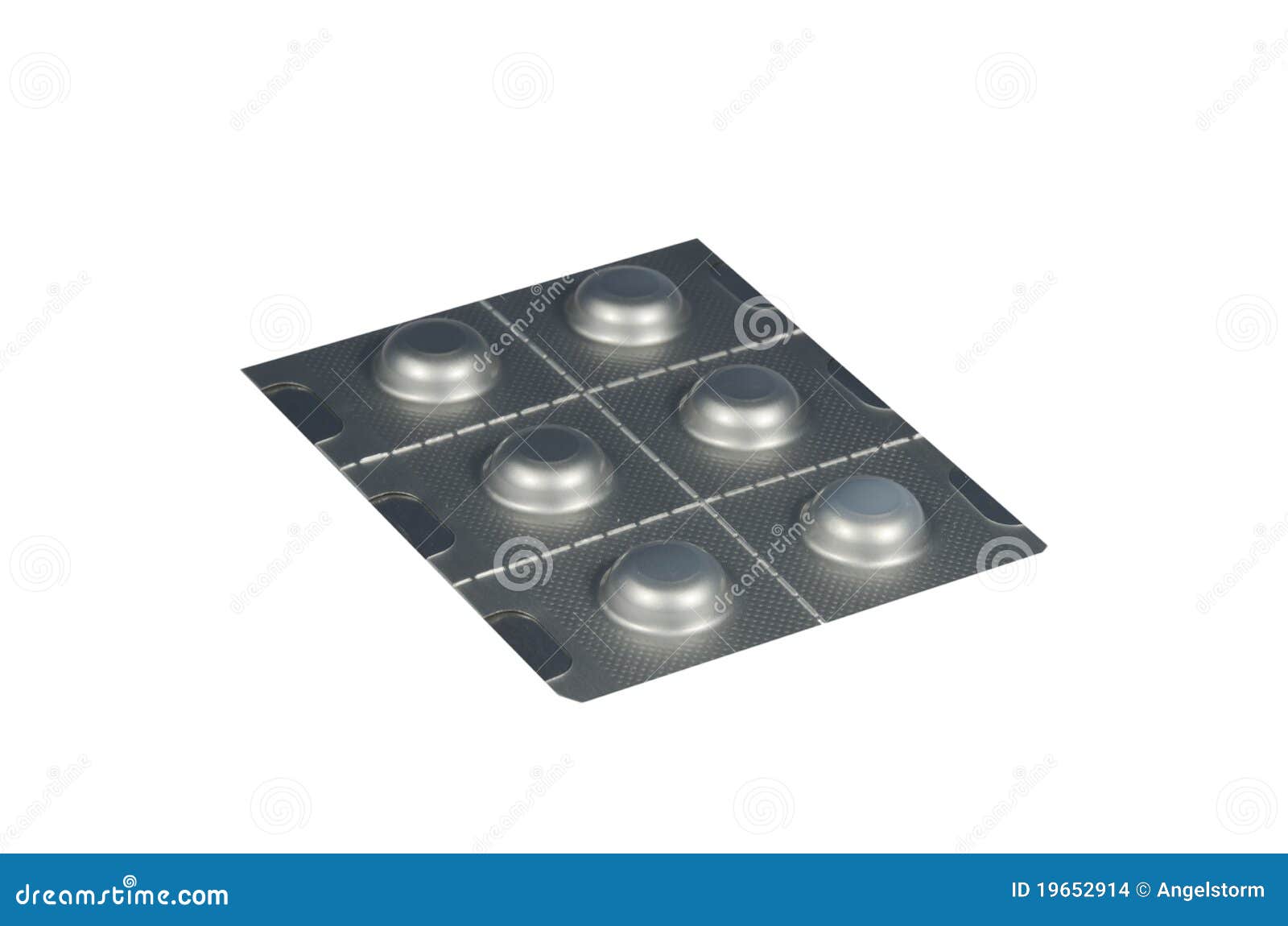 Wafer Tablets Medicine Isolated Stock Photo - Image of white, care ...