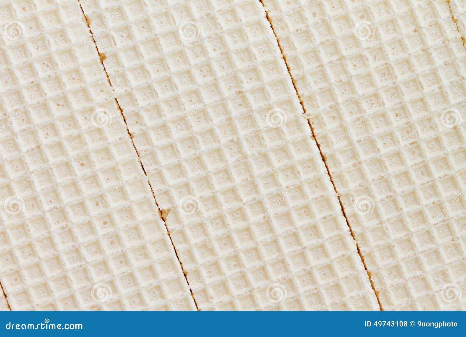 Wafer texture stock photo. Image of eating, closeup, rectangle - 49743108