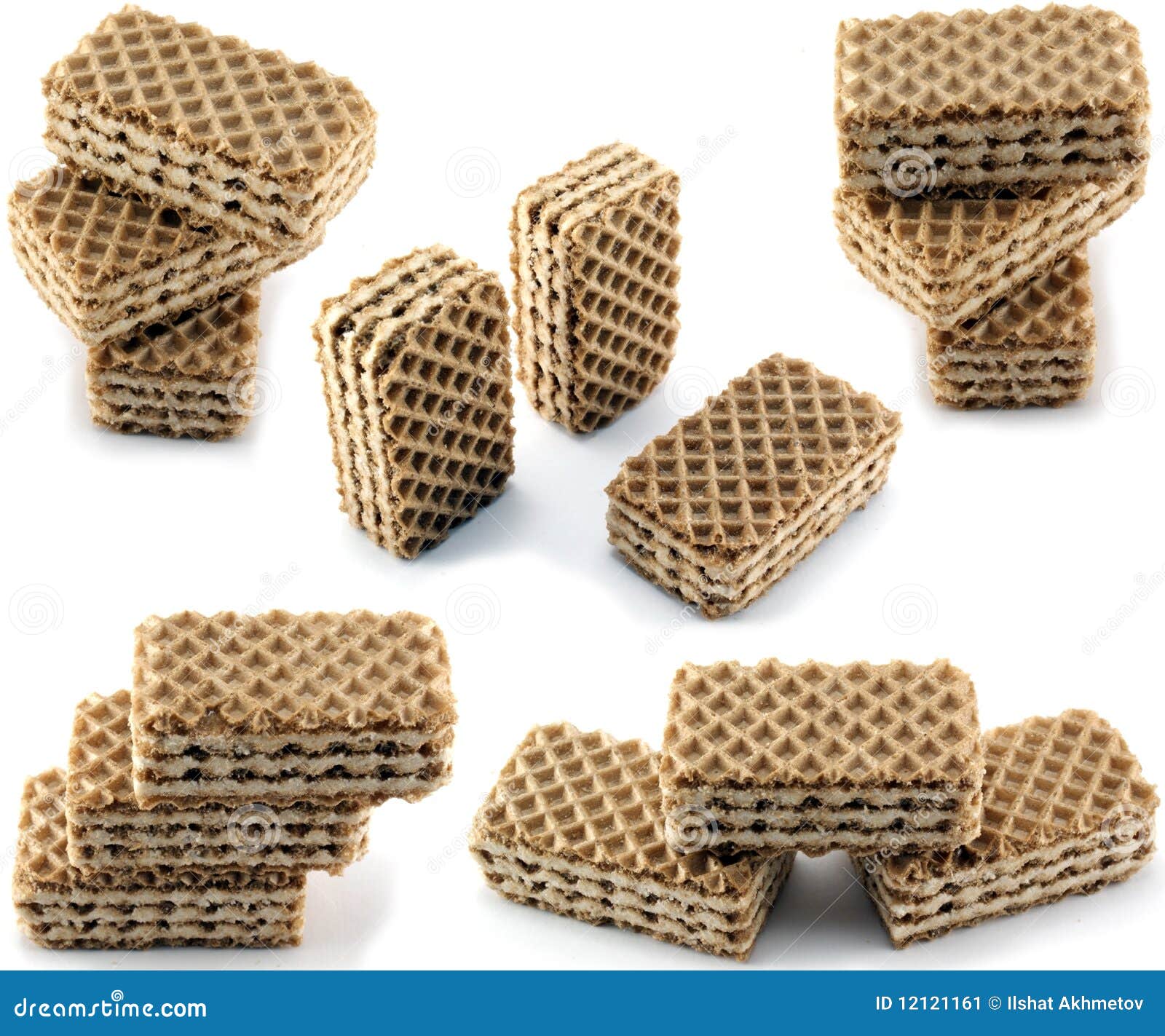 Wafers stock image. Image of wafer, cookies, sweets, wafers - 12121161