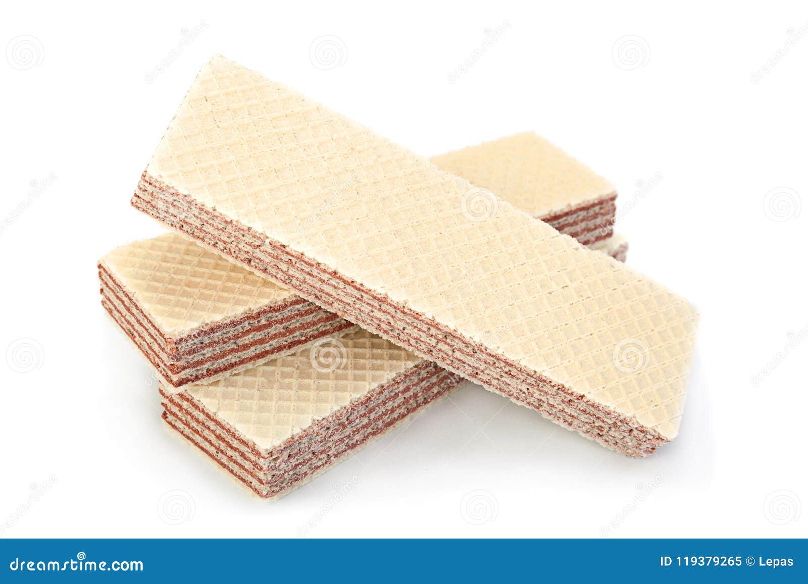 Wafers Stick Closeup on White Stock Image - Image of healthy, food ...