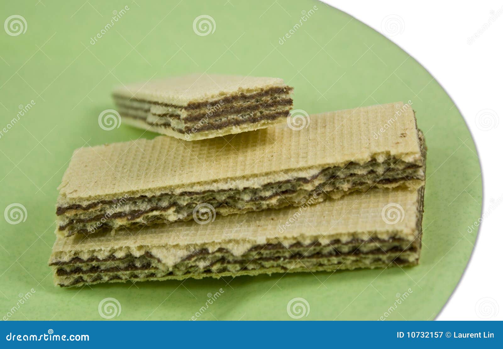 Wafers Waffle stock image. Image of cakes, dessert, snack - 10732157