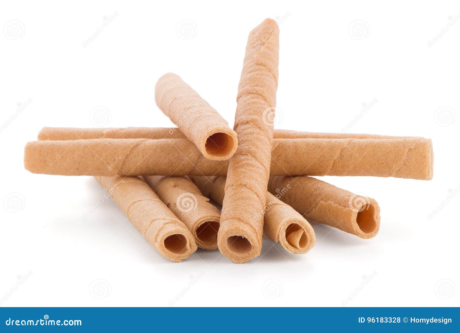 Waffer rolls stock photo. Image of cacao, color, eating - 96183328