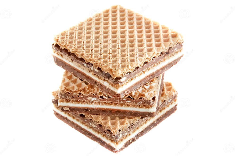 Waffers stock image. Image of stuffing, tasty, vanilla - 27720121
