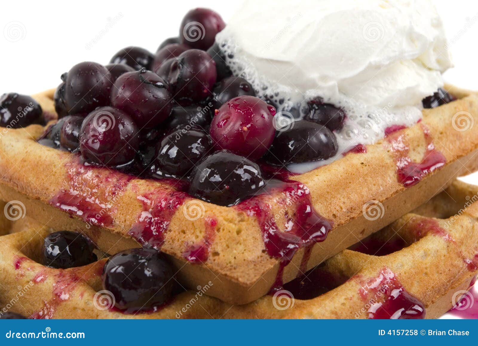 Waffle stock photo. Image of delicious, fresh, culinary - 4157258