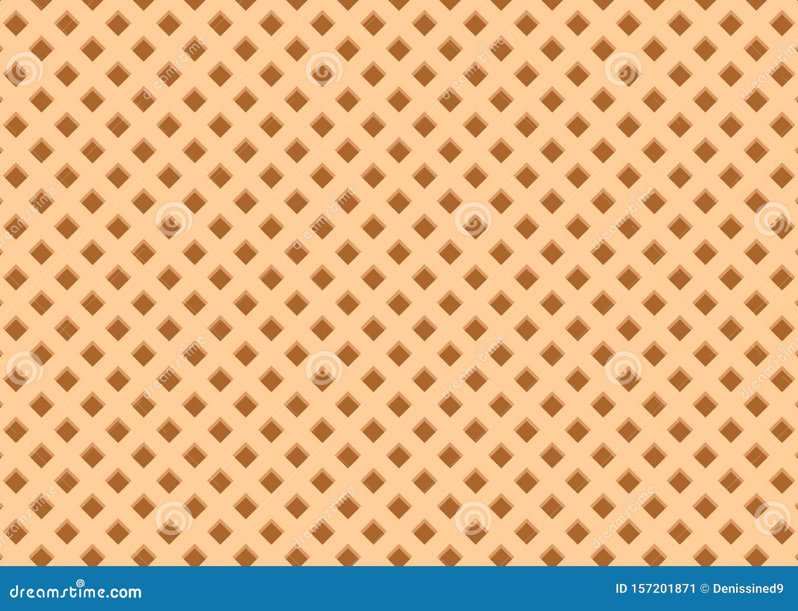Waffle Background Design Template, Vector Illustration Stock Vector ...