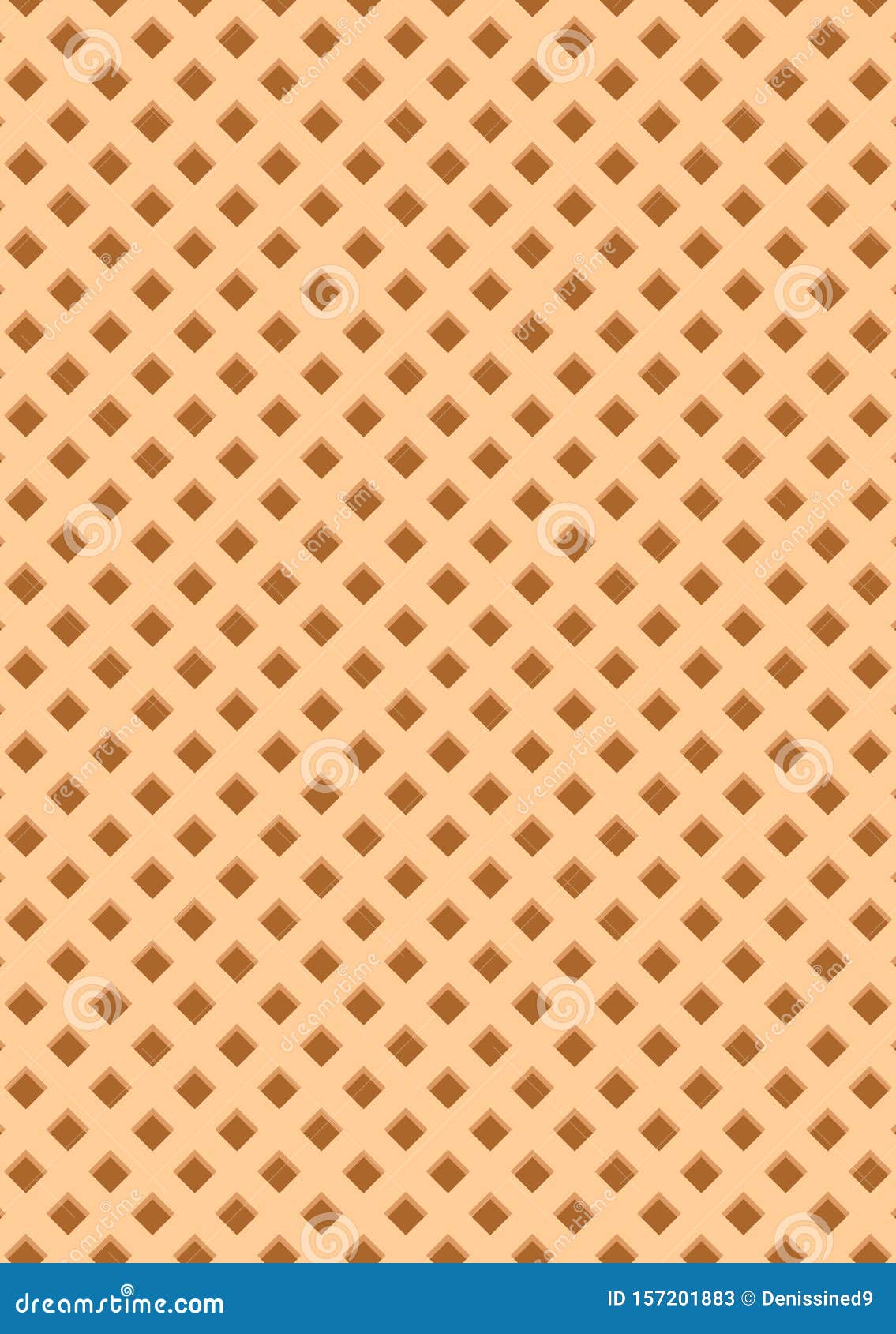 Waffle Background Design Template, Vector Illustration Stock Vector ...