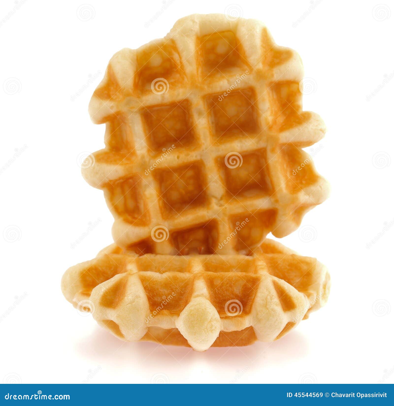 Waffle stock image. Image of sweet, yellow, waffle, vanilla - 45544569