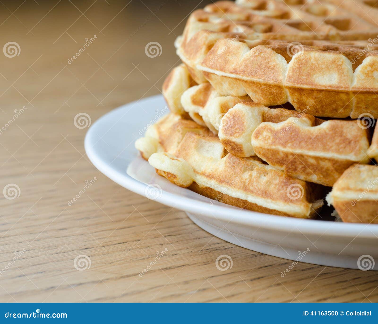 Waffle Stack stock photo. Image of heap, sweet, wafer - 41163500