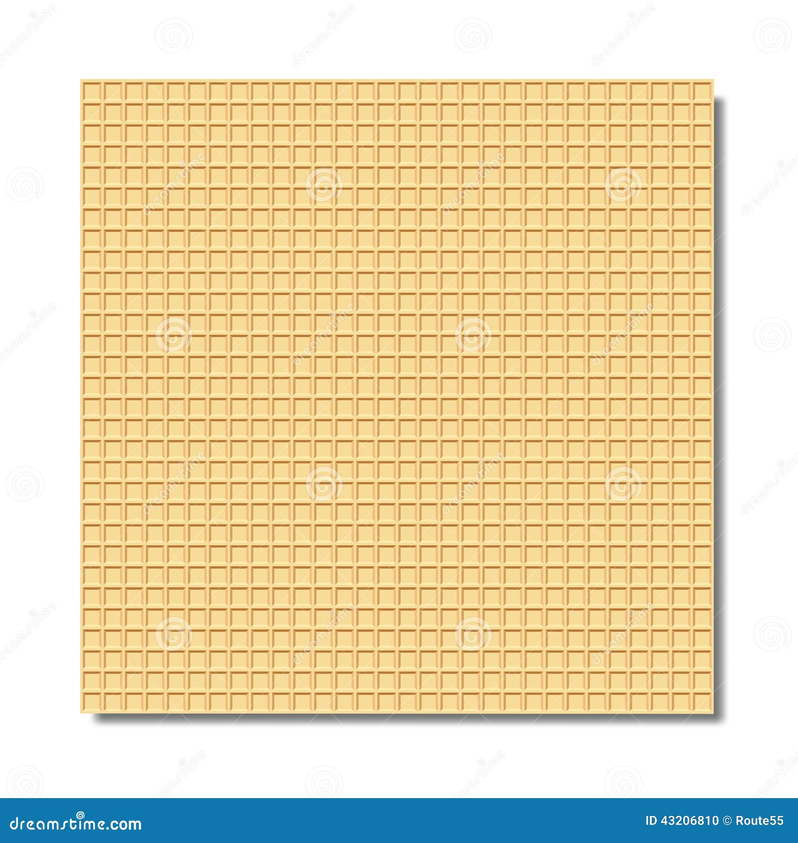 Waffle texture stock vector. Illustration of structure - 43206810