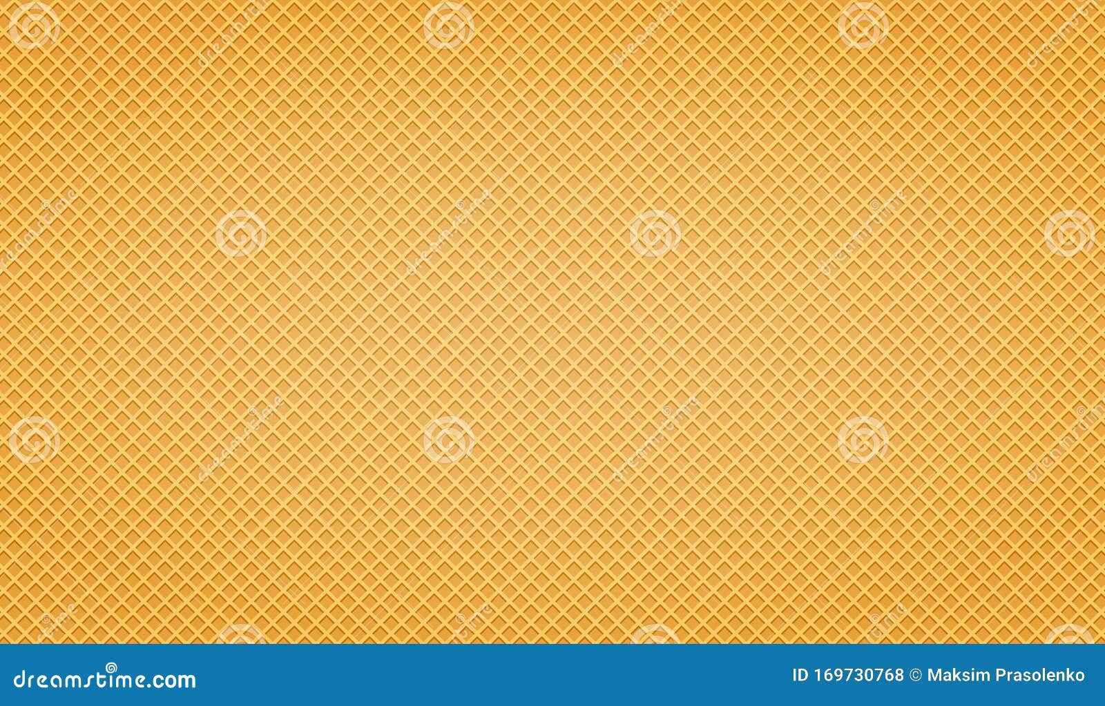 Waffle Yellow Background. Texture Wafer Pattern for Your Design Stock ...
