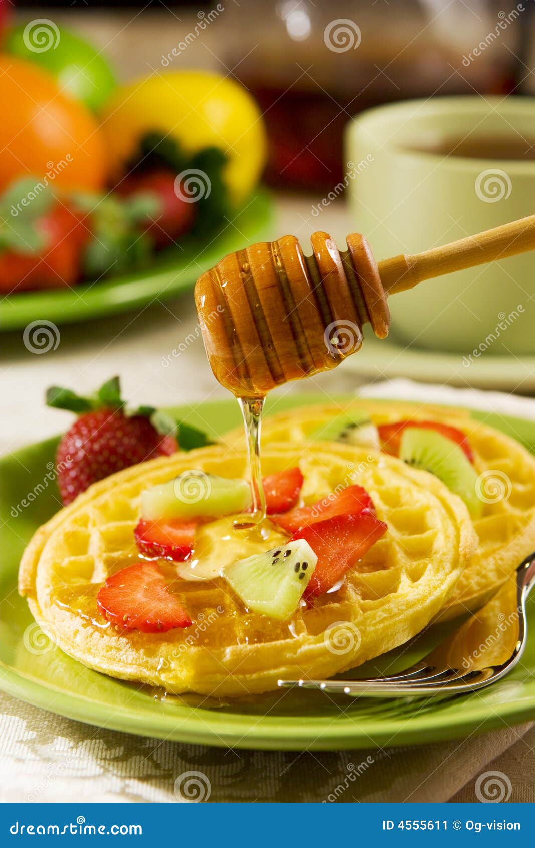 Waffles stock image. Image of butter, food, nutrition - 4555611