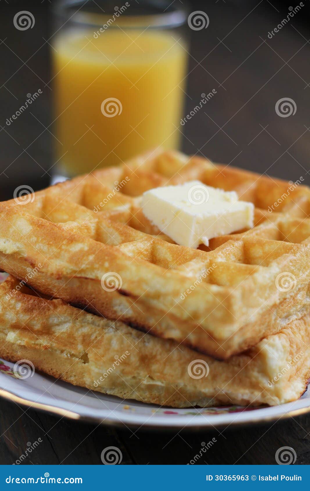 Waffles stock image. Image of flavor, butter, colorful - 30365963
