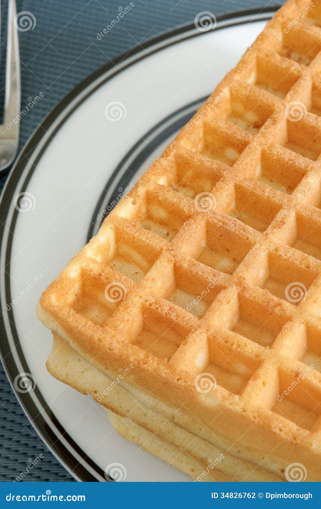 Waffles stock photo. Image of food, waffle, stack, cooked - 34826762