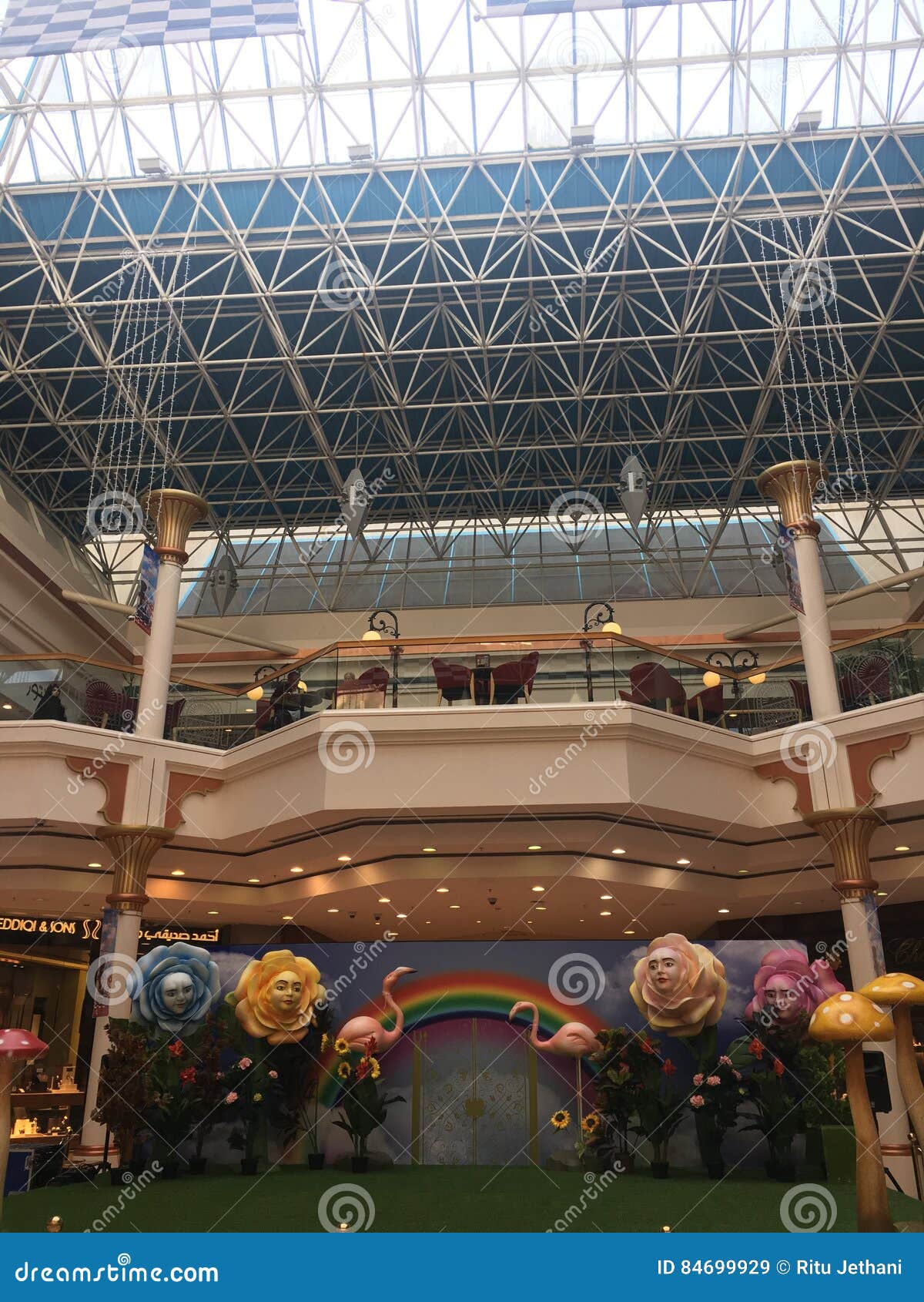 Wafi Mall in Dubai editorial stock image. Image of destination - 84699929