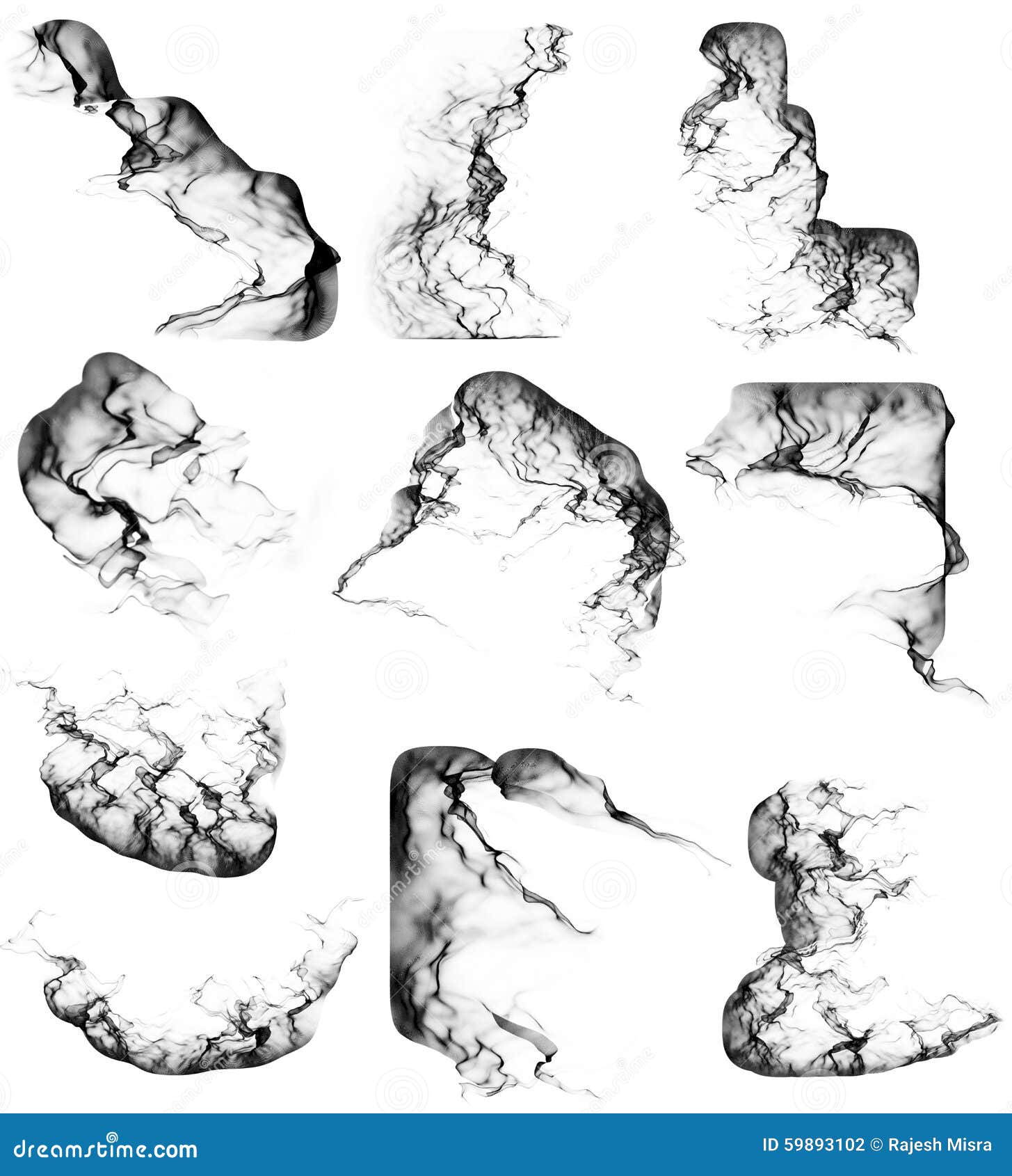 Wafting shapes_1 stock photo. Image of pattern, ghostly - 59893102