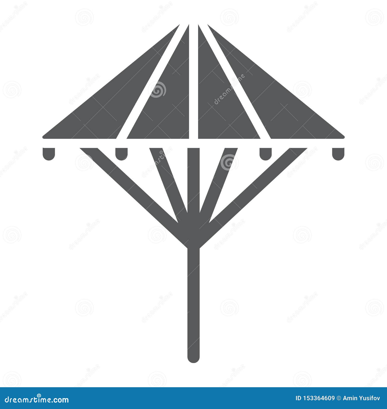 Wagasa Line Icon, Asian And Accessories, Japanese Umbrella Sign, Vector ...