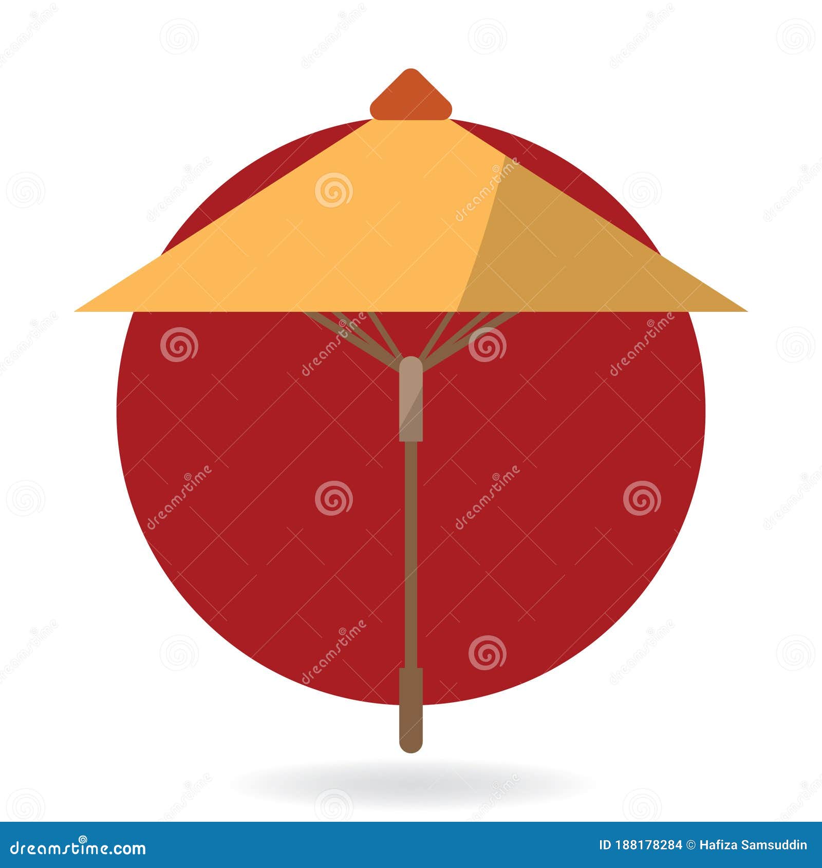 Wagasa. Vector Illustration Decorative Design Stock Vector ...