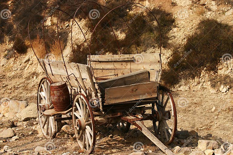 Wagon stock image. Image of vehicle, chariot, wagon, western - 341243