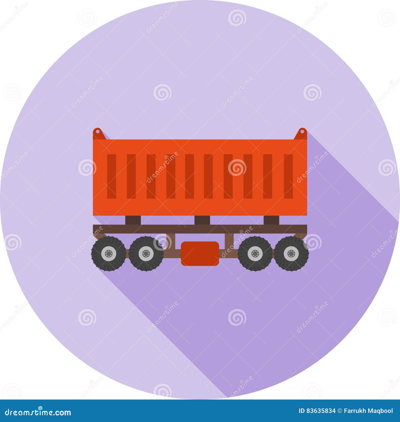 Wagon stock vector. Illustration of industry, vector - 83635834