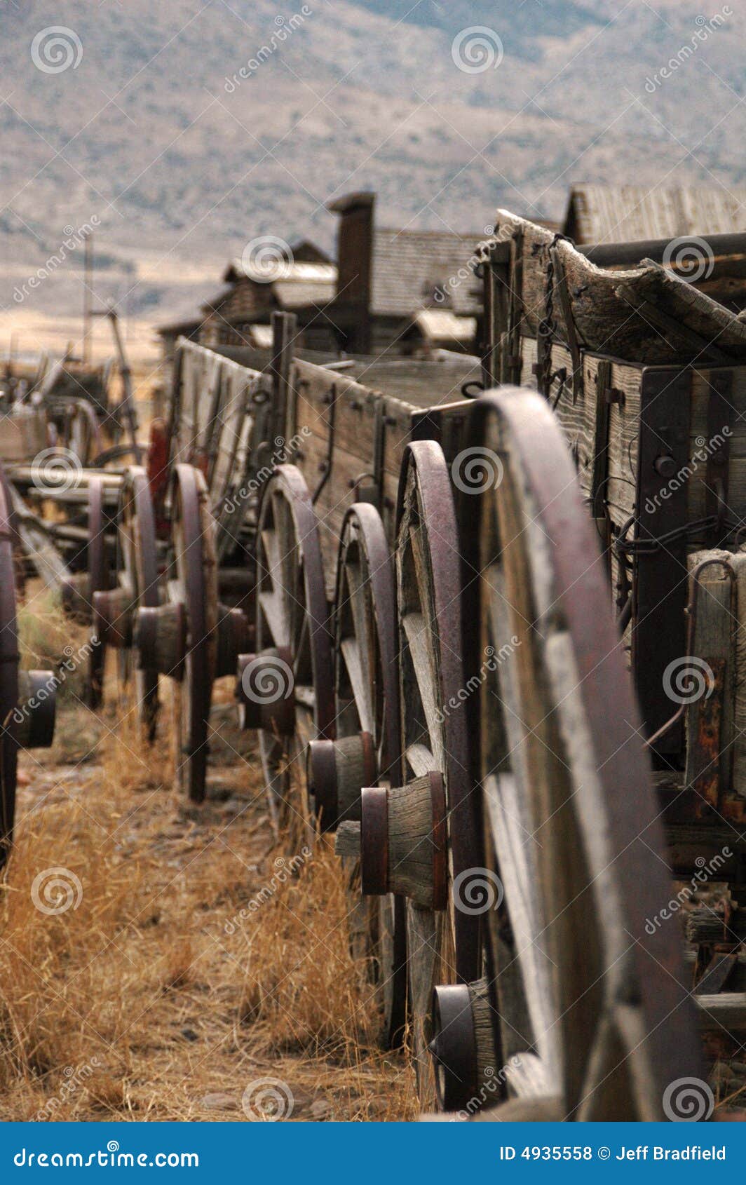 Wagon Train stock photo. Image of land, rusty, antique - 4935558