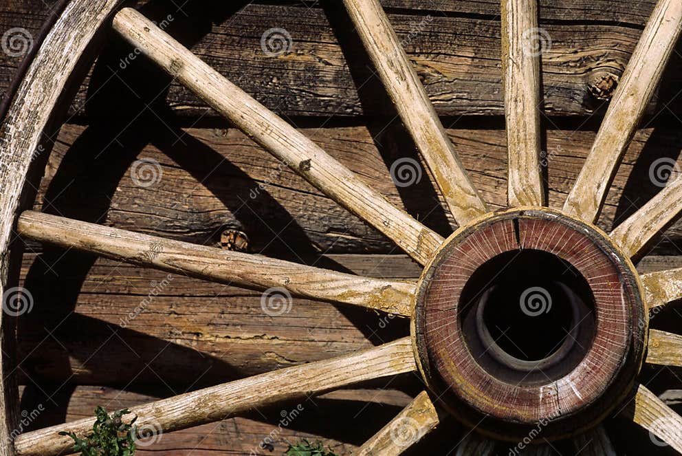 Wagon Wheel stock photo. Image of heritage, spokes, antique - 243062