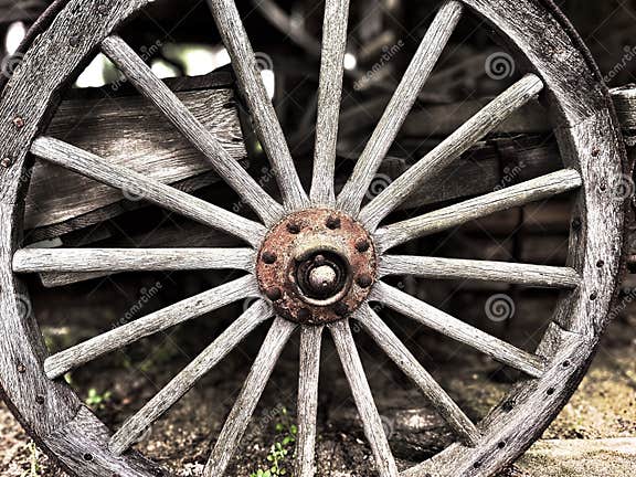 Wagon wheel stock image. Image of transportation, round - 256083735