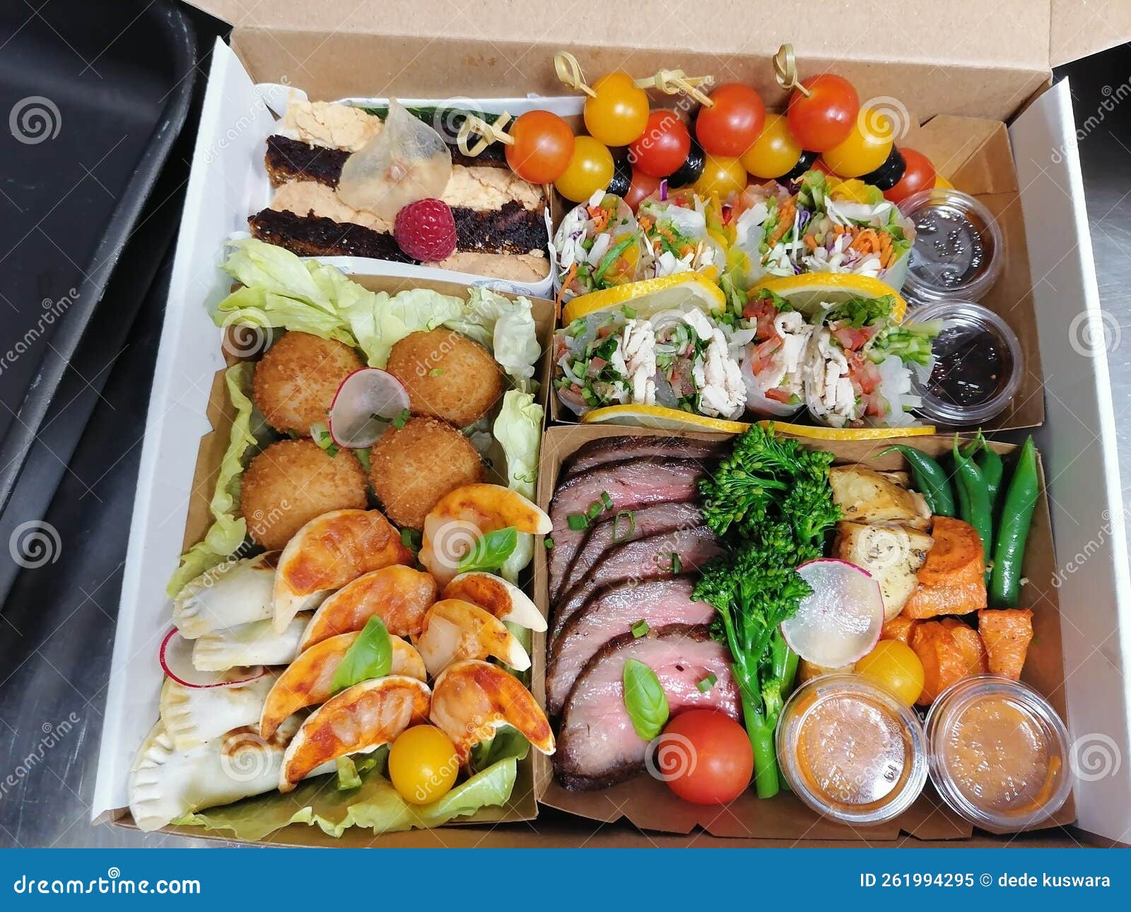 Wagyu Beef Combo Set with Croquettes Stock Image - Image of beef, wagyu ...