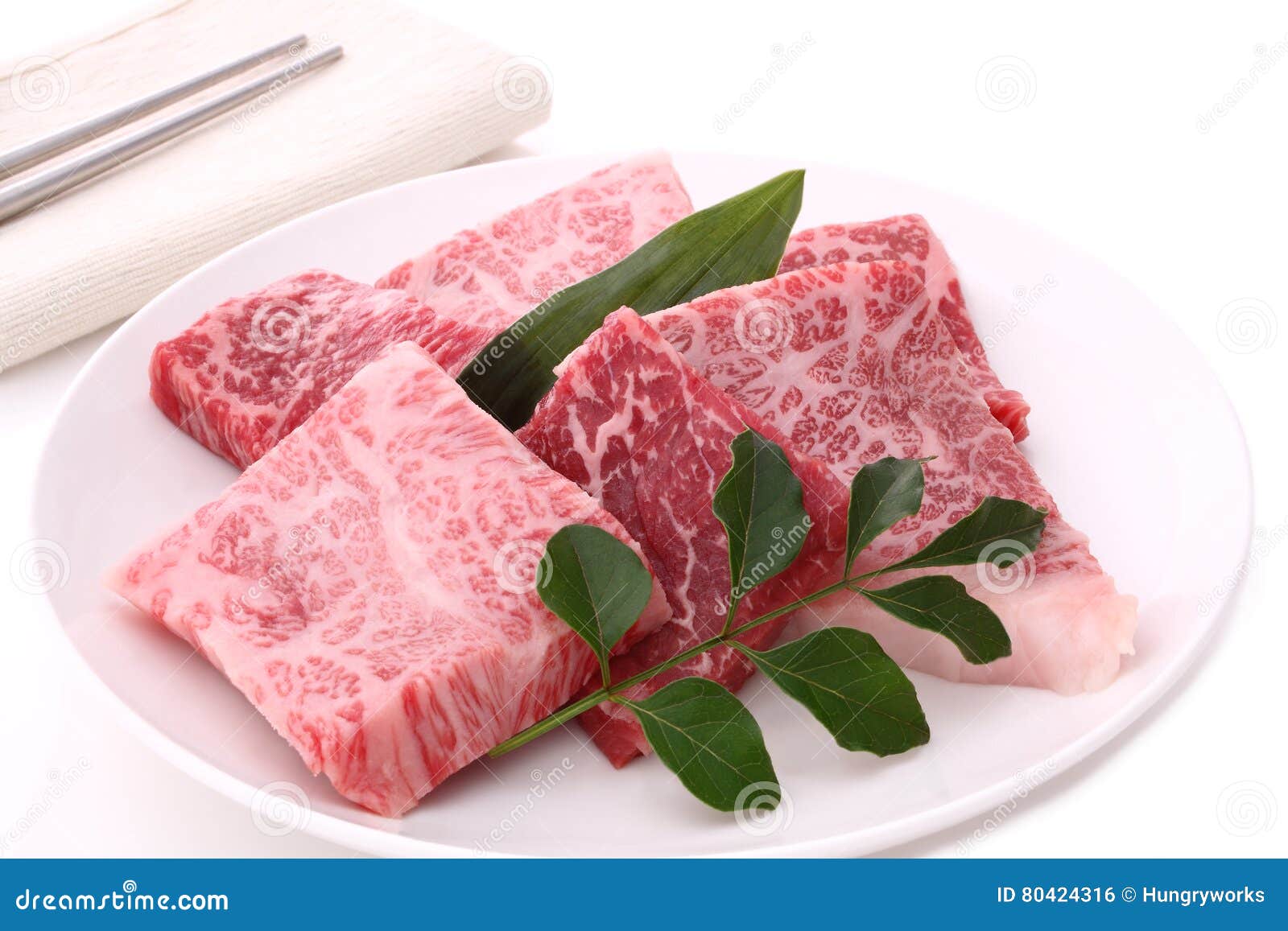 Wagyu, Kobe Beef, Japanese Marbled Beef Stock Photo - Image of osaka ...