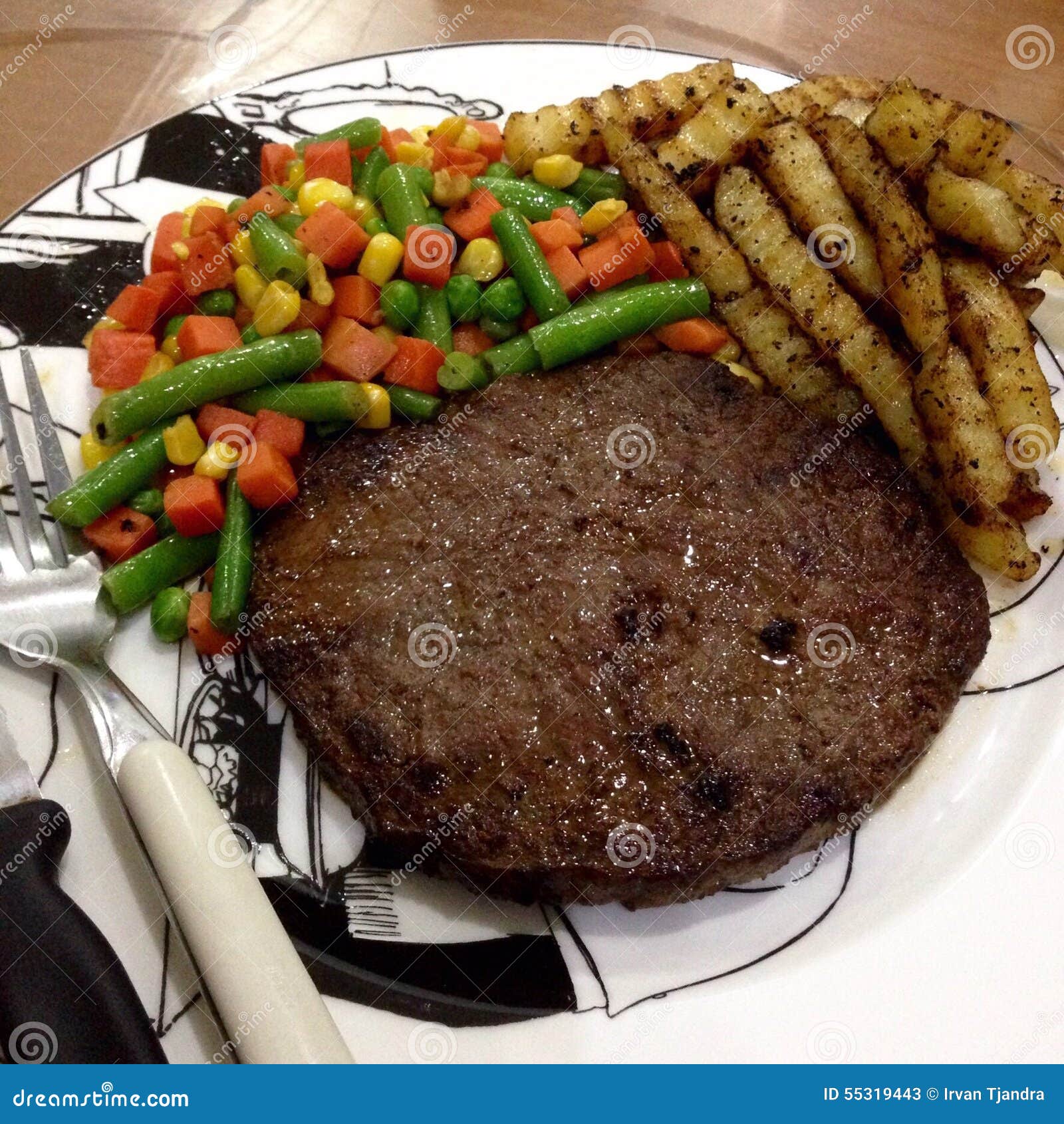 Wagyu steak stock image. Image of grilled, ribeye, knife - 55319443