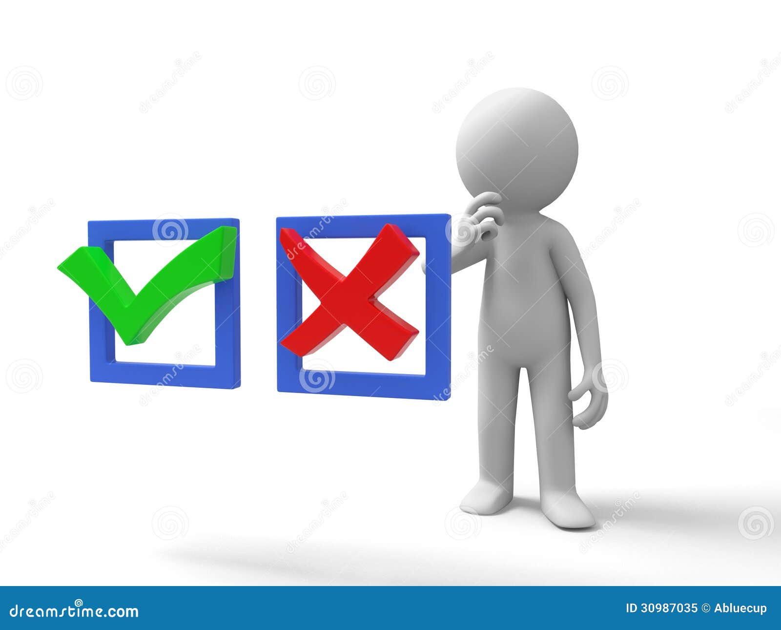 Wahr oder falsch stock abbildung. Illustration von stimmzettel - 30987035