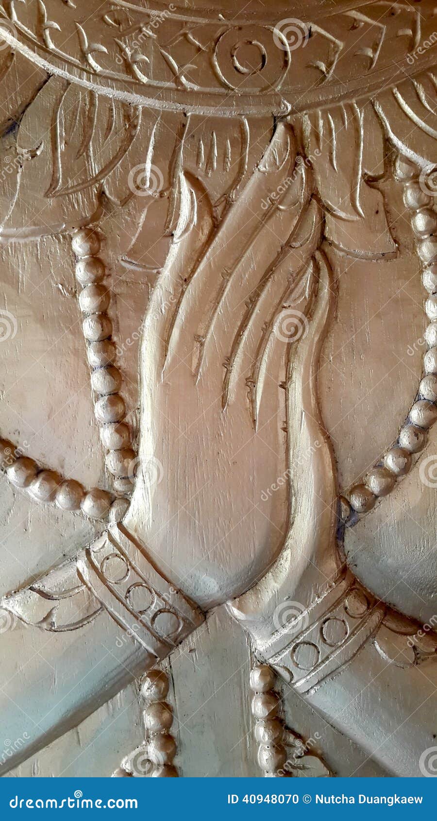 Wai stock photo. Image of pray, greeting, traditional - 40948070