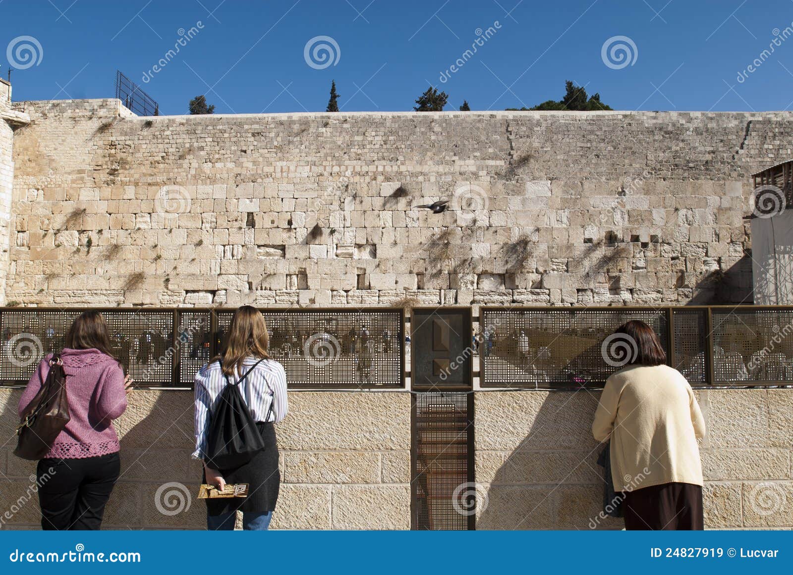 The Wailing wall editorial stock image. Image of holies - 24827919