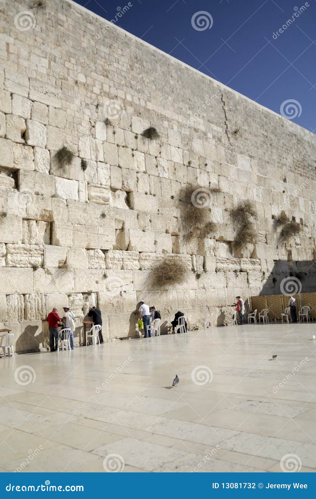 Wailing Wall in Jerusalem editorial photography. Image of historical ...