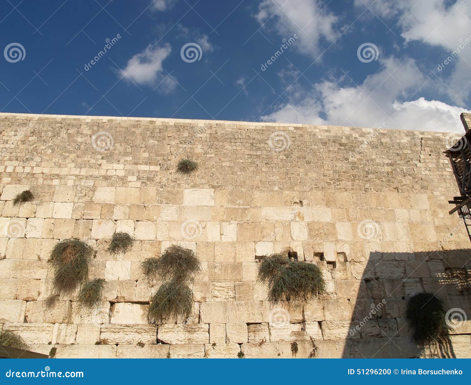 Wailing Wall in Jerusalem, Israel Stock Photo - Image of blue, jewish ...