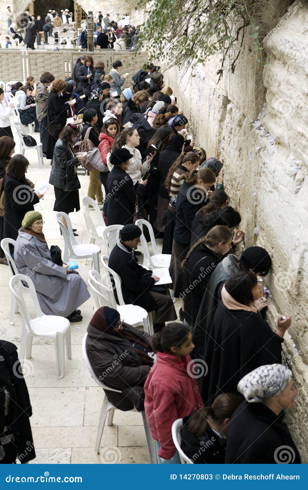 Wailing Wall - Women S Side Editorial Stock Photo - Image of city ...