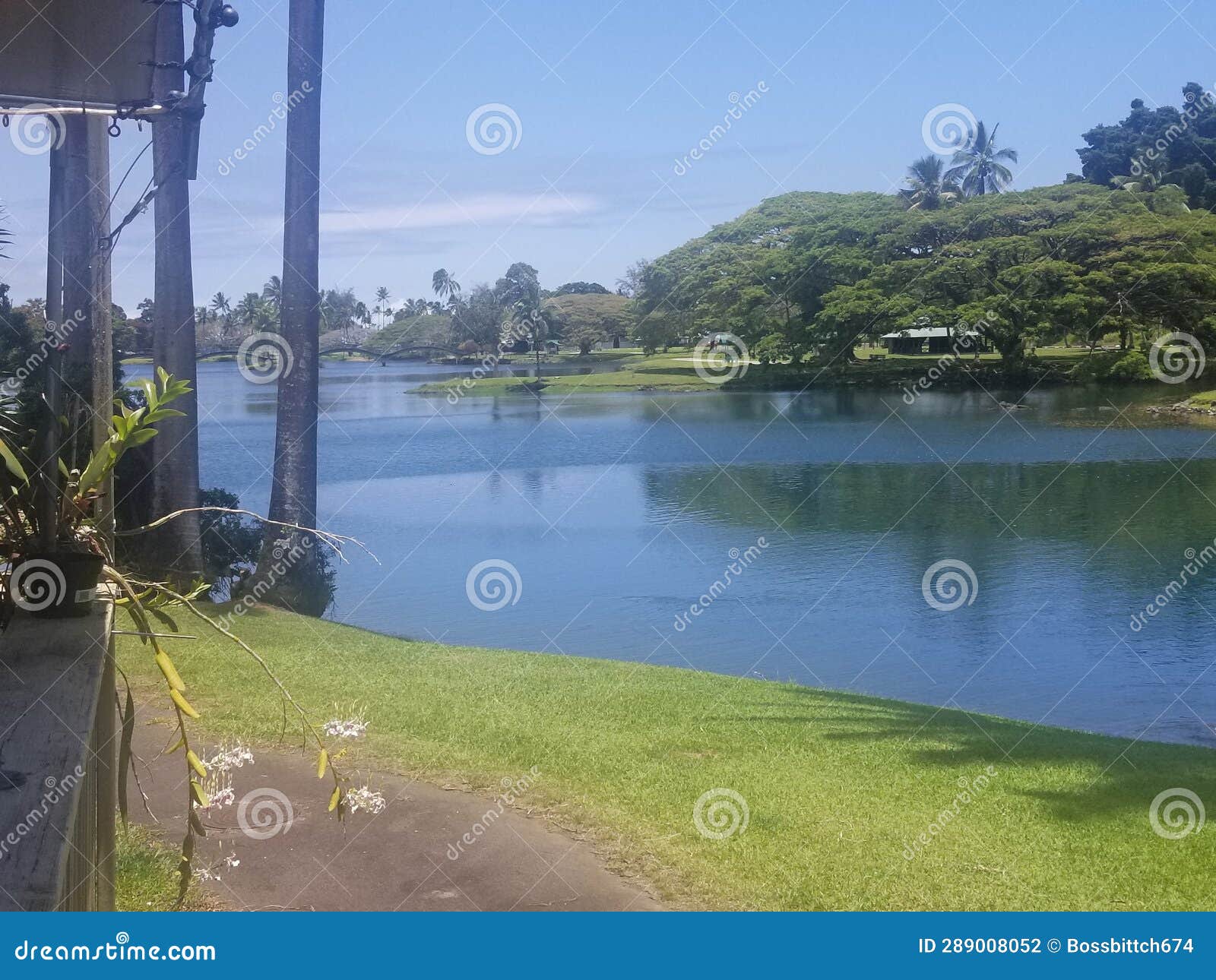 Wailoa State Park & X28; Picnic, Exercise, Relax& X29; Stock Photo ...