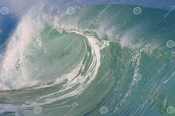 Waimea Bay Wave in Hawaii stock image. Image of shore, natural - 1689